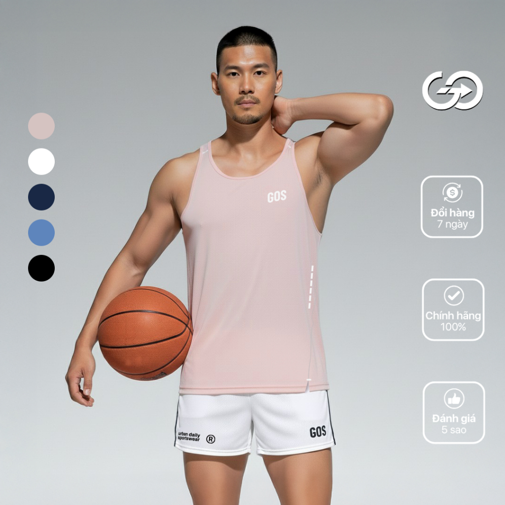 เสื้อกีฬา GOS LightMove S18 (WIDE FORM - GET 1 SIZE SMALL) | Shopee ...