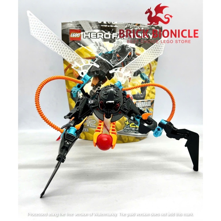 LEGO HERO FACTORY 4 MK - HERO FACTORY ASSEMBLY TOY - 6228 Thorn Raxx ...
