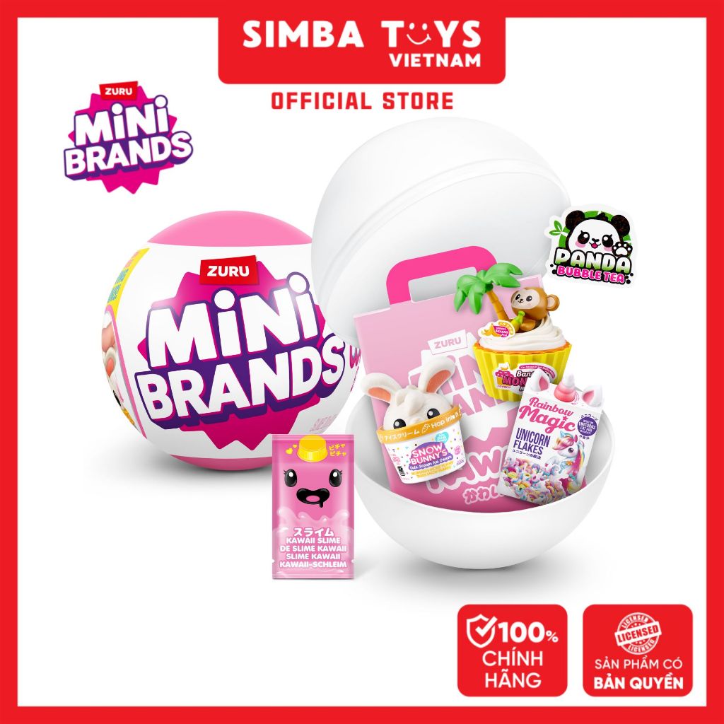 ZURU TOYS Mini Brands Kawaii 72624 ของเล่นสะสม - ของเล่น Simba เวียดนาม | Shopee Thailand