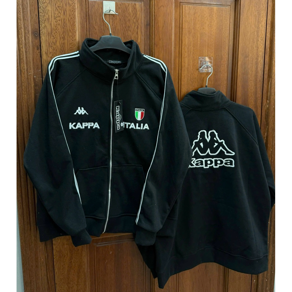 KAPPA JACKET สําหรับผู้ชายและผู้หญิงที่มีโลโก้ EMBROIDERED ที่ดีและ ...