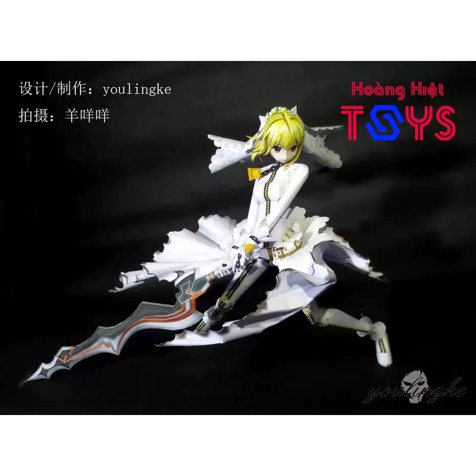 กระดาษสาวอนิเมะ รุ่น Nero Claudius Bride [FGO/Fate Stay Saber] | Shopee ...