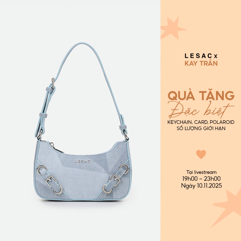 [LESAC x Kay Tran] LESAC Skye Bag กระเป๋าสะพายไหล่ผู้หญิง (03 สี ...