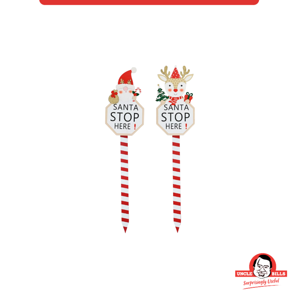 SANTA STOP HERE" (SANTA/REINDEER STOP HERE SIGN SAKE) – UBL – XM6145 ...
