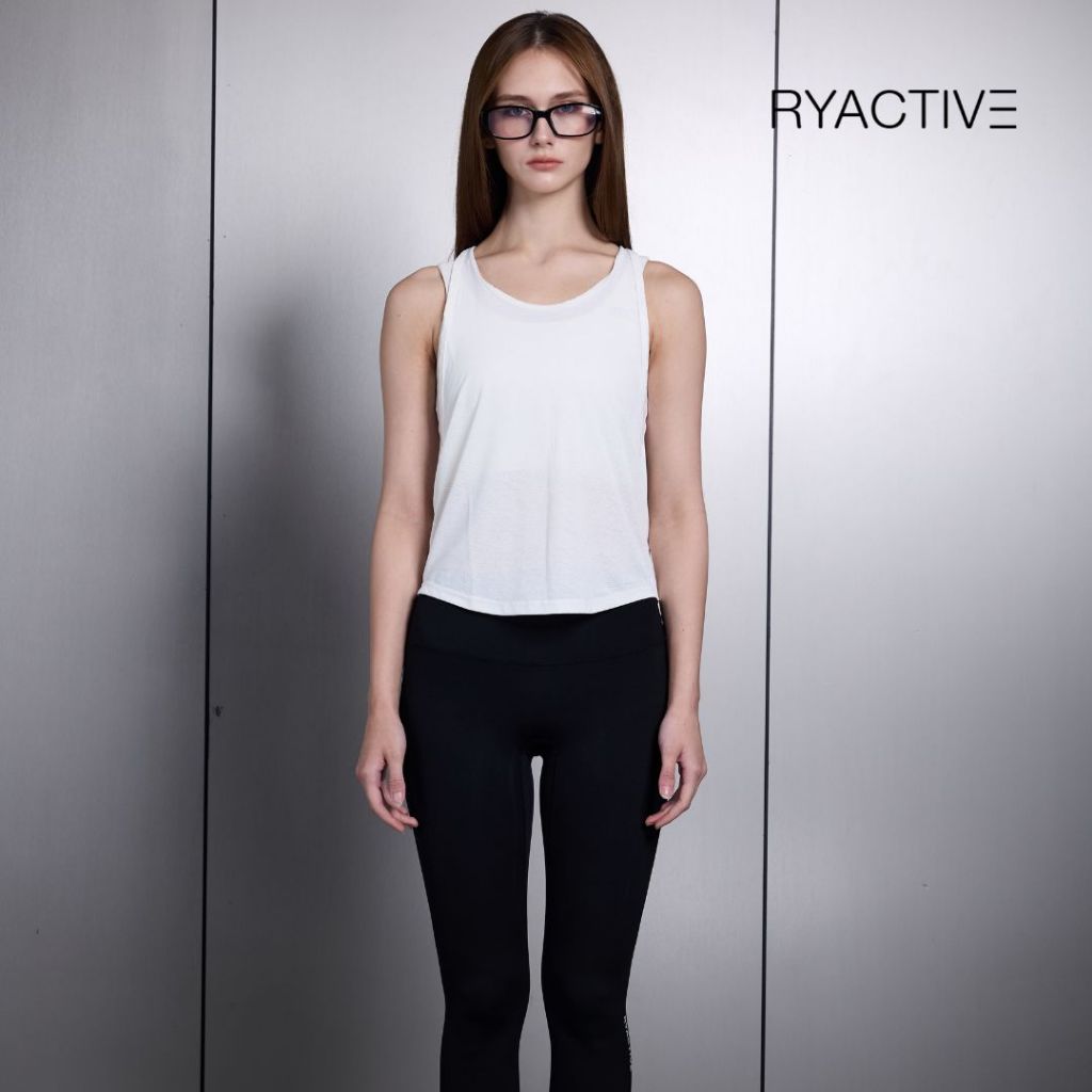 RYACTIVE เสื้อกล้ามผู้หญิง - BELIEVE TANK สีขาว | Shopee Thailand