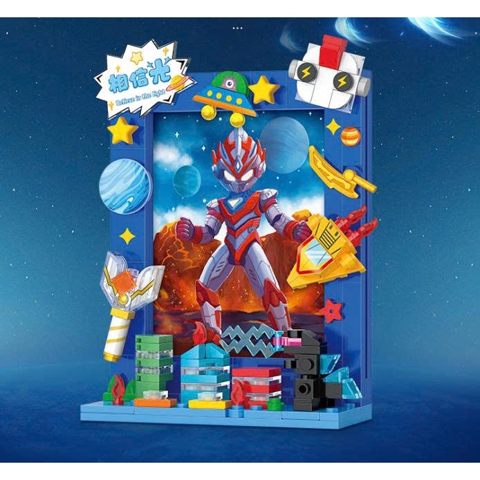 UltraHero 21391 Superman กรอบรูปประกอบ Balody ของเล่น | Shopee Thailand