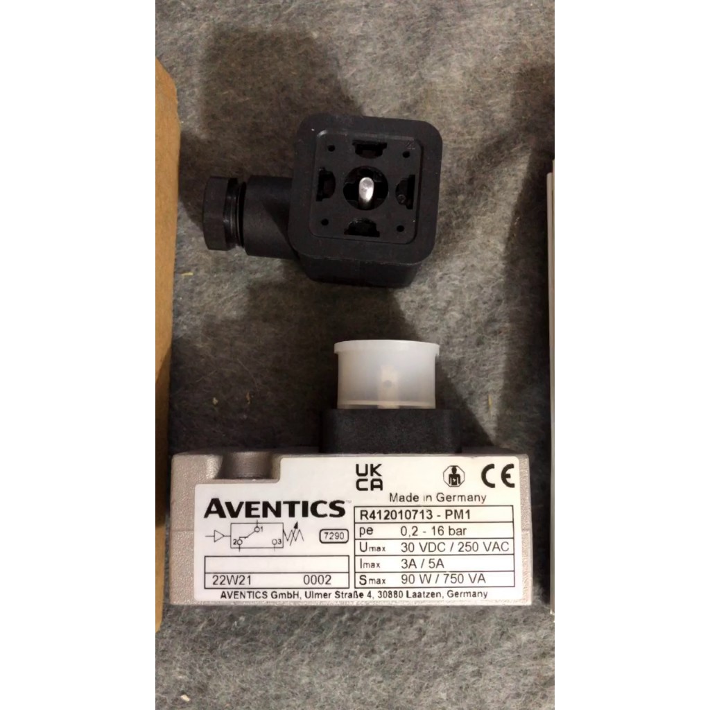 สวิตช์แรงดัน PM1 0.2-16 บาร์ Aventics R412010713 | Shopee Thailand