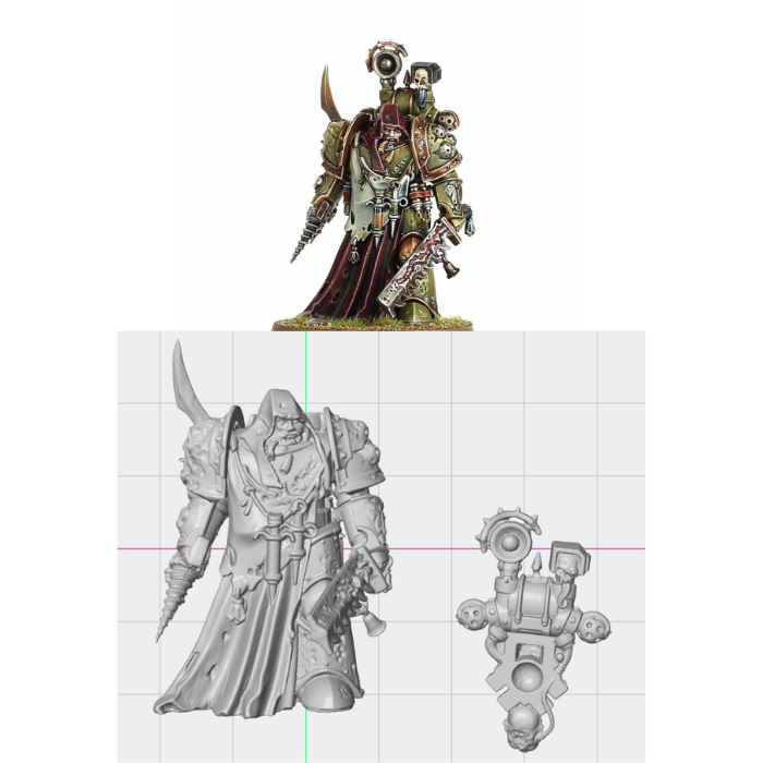 เรซิ่น WH DEATH GUARD Proxy 3D พิมพ์รุ่น | Shopee Thailand