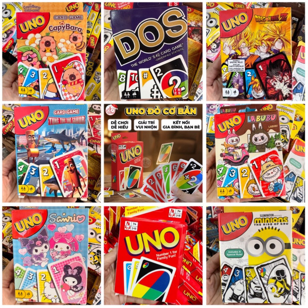 Uno ดาดฟ้า / uno dragon ball/uno ซูเปอร์ฮีโร่ scare /uno dos/uno ...