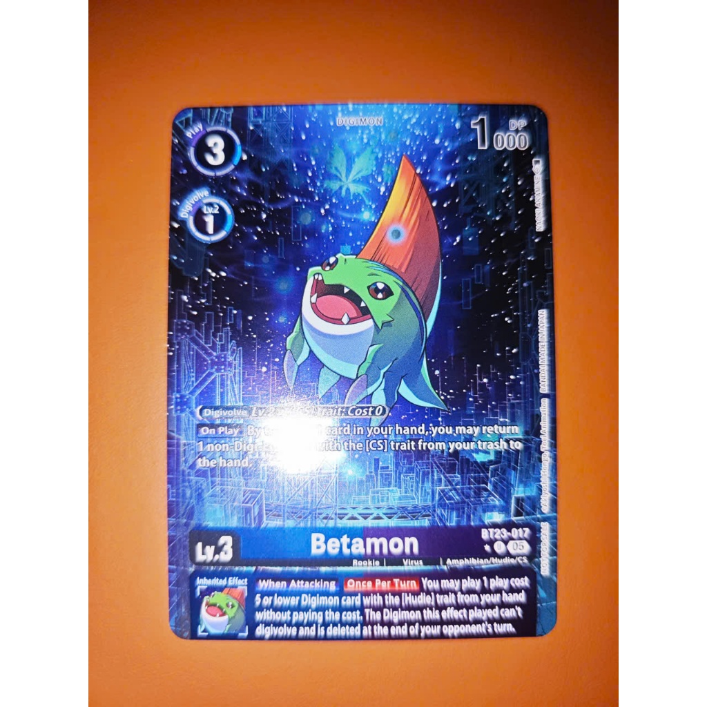 การ์ด Digimon - TCG - Betamon (คละ) - Bandai ของแท้ | Shopee Thailand