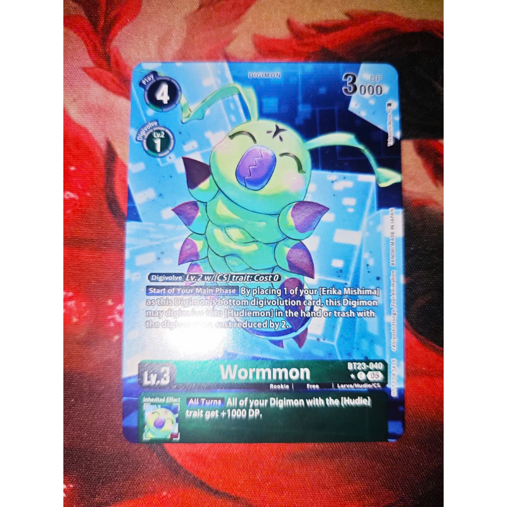 การ์ด Digimon - TCG - Wormmon (คละ) - Bandai ของแท้ | Shopee Thailand