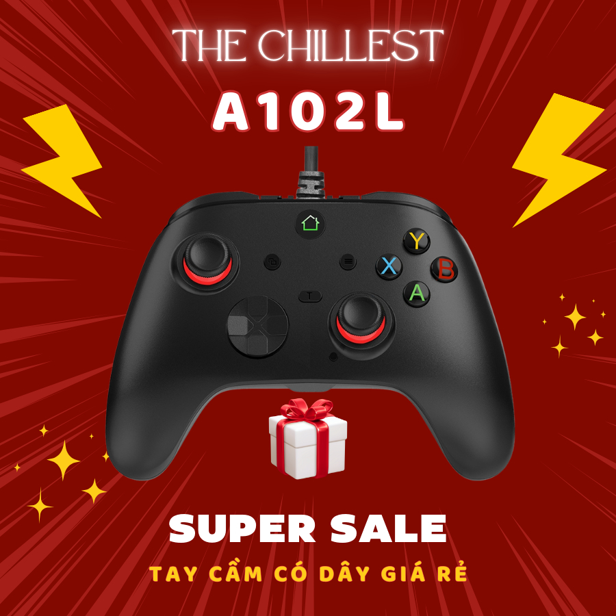 A102L HALL EFFECT ตัวควบคุมเกม 2025 VERSION เชื่อมต่อแบบมีสาย dash ...