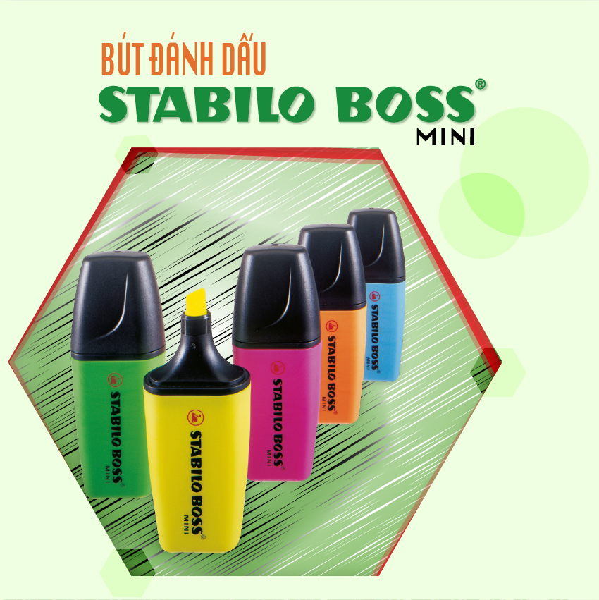 ชุดปากกาเน้นข้อความ STABILO BOSS MINI 5 ชิ้น (HL07-C5) | Shopee Thailand