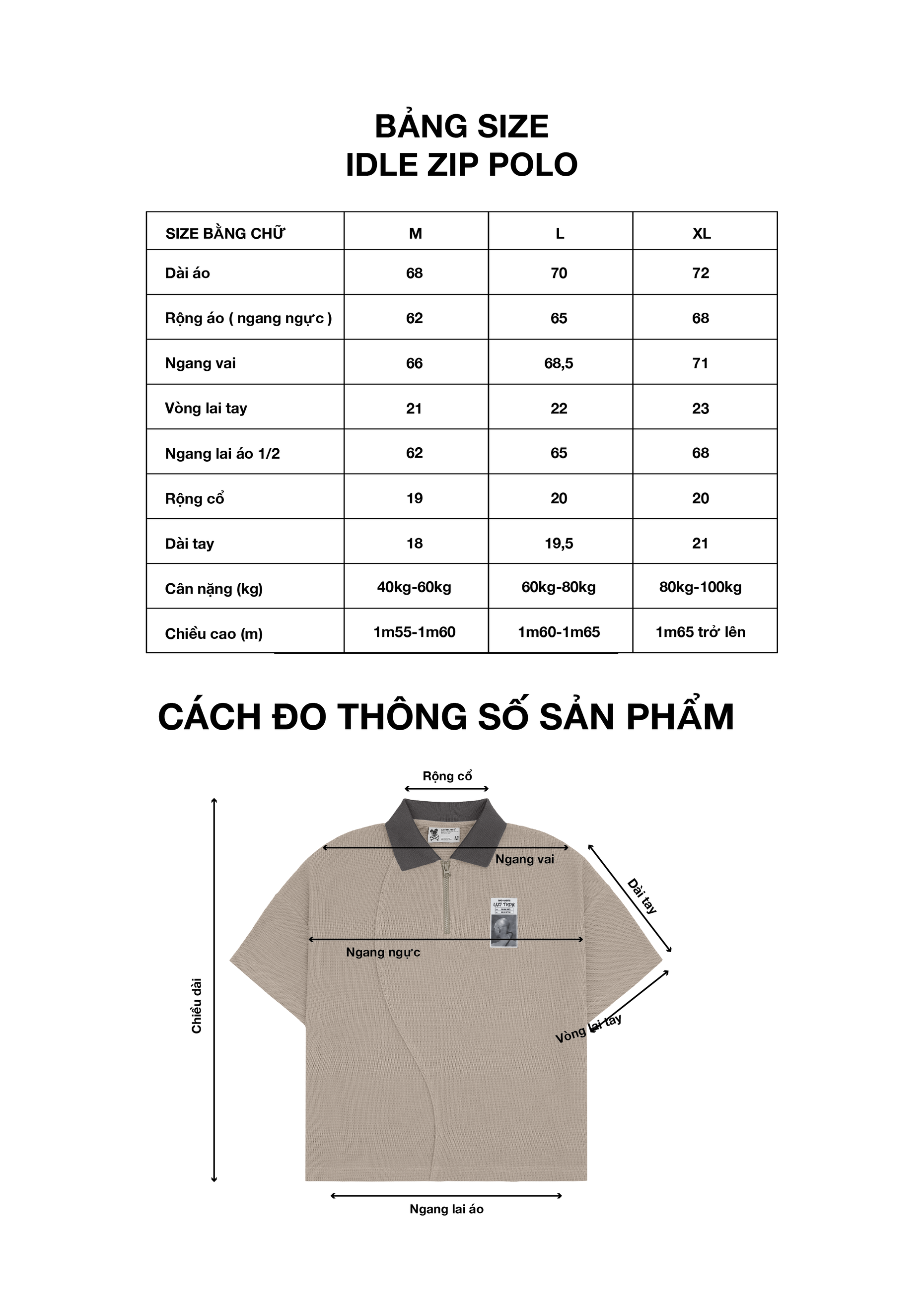 เสื้อโปโล Idle ZIP - LAZY THINK COLLECTION | Shopee Thailand
