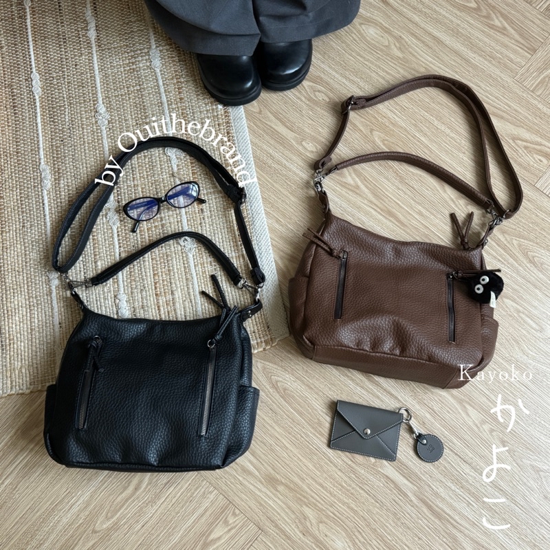 [ เครื่องรางฟรี ] KAYOKO Ι Hobo Bag - KAYOKO Leather Hobo Bag ...