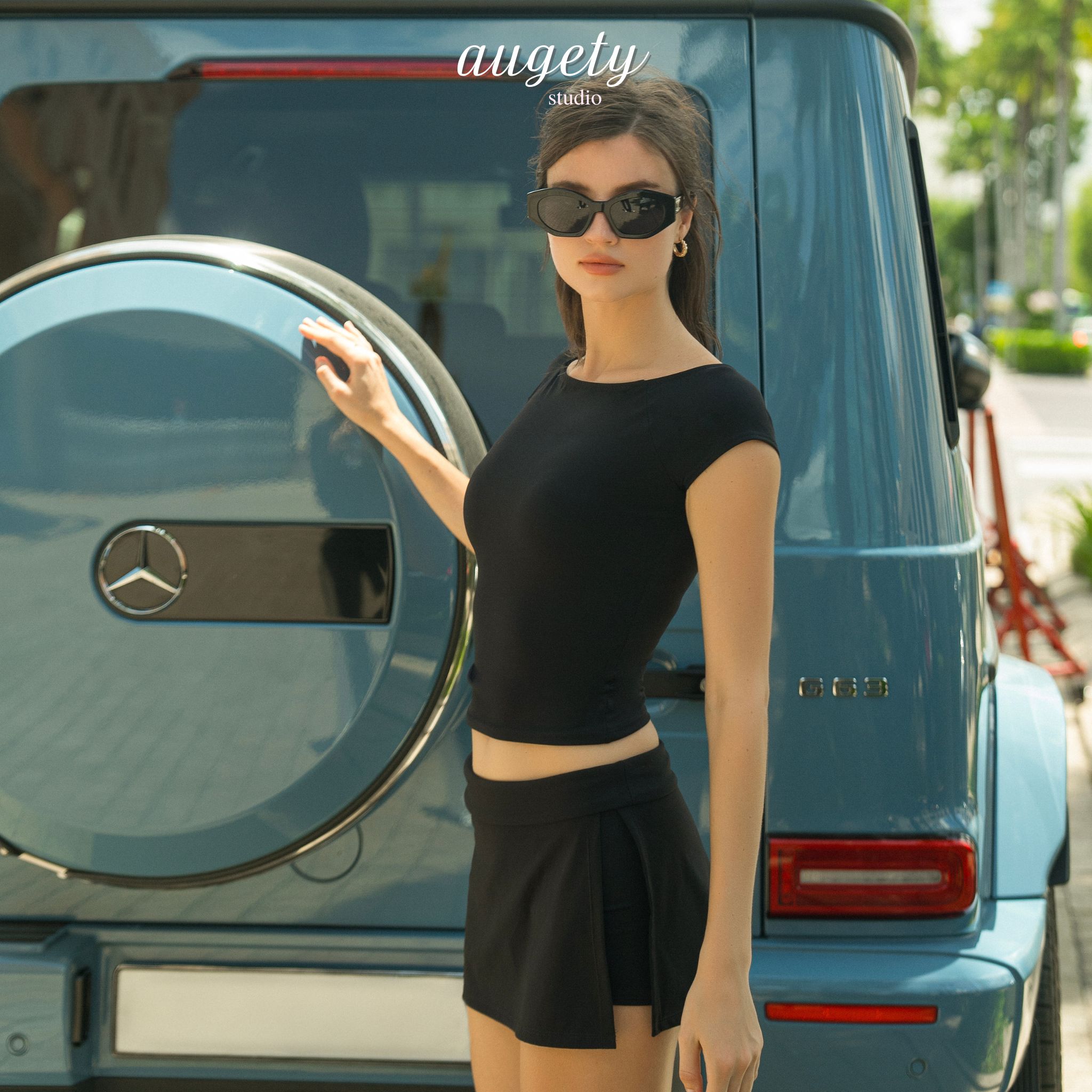 Augety Studio, Riley Skort, Riley Skort | Shopee Thailand