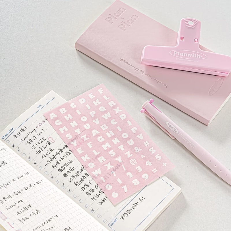 Planwith Slim PU Leather Notebook Planner/ To Do List 160 หน้า 100GSM Plan/ Plan พร้อมสติ๊กเกอร์ ...