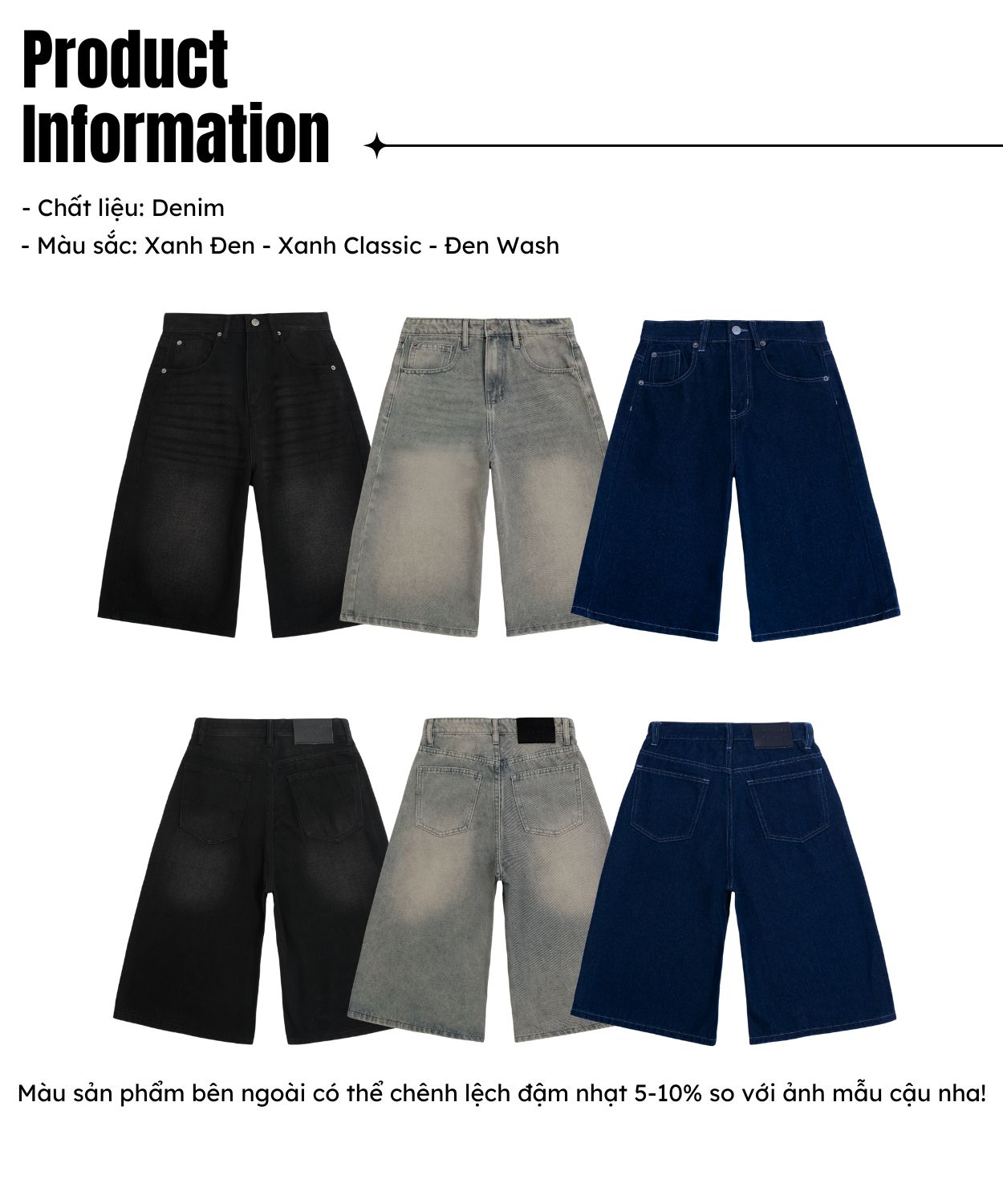 Demi Jean Short Bycamcam Dynamic Denim Wash [คอลเลกชันฤดูร้อนของ Our ...