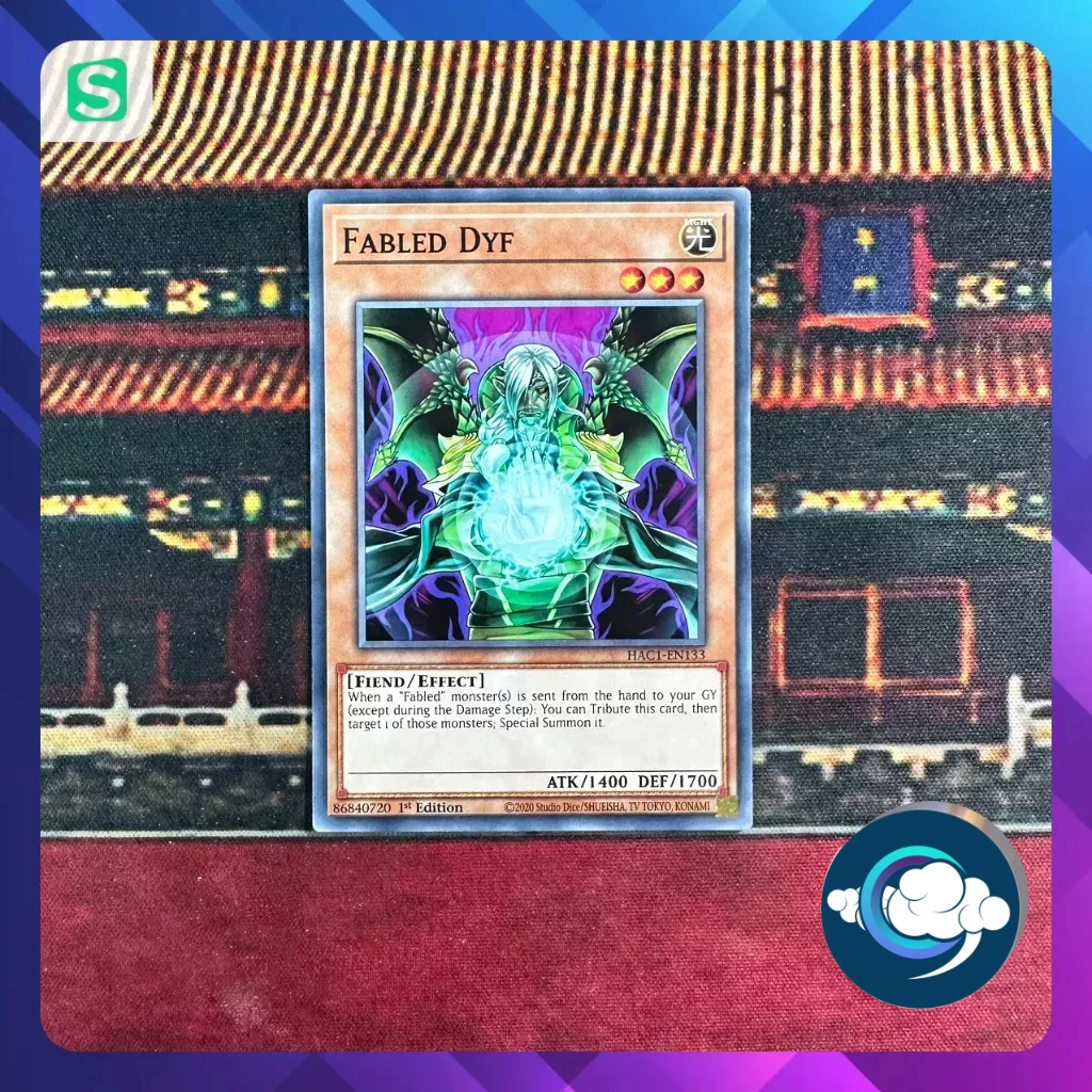 การ์ด YugiOh! (UK) - HAC1-EN133; Fabled Dyf; ทั่วไป, DNPR | Shopee Thailand