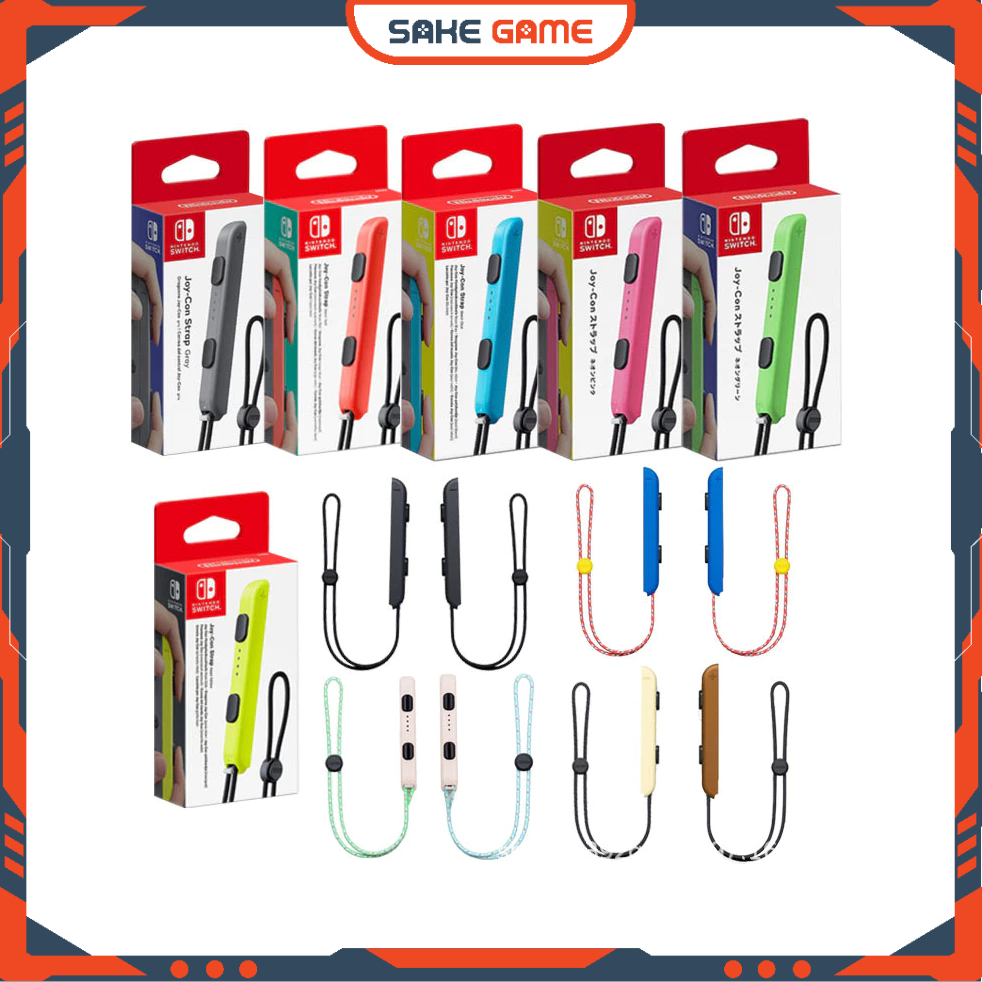 สายรัดข้อมือ Nintendo Switch ของแท้สําหรับ Joy-Con Straps ของแท้ ...