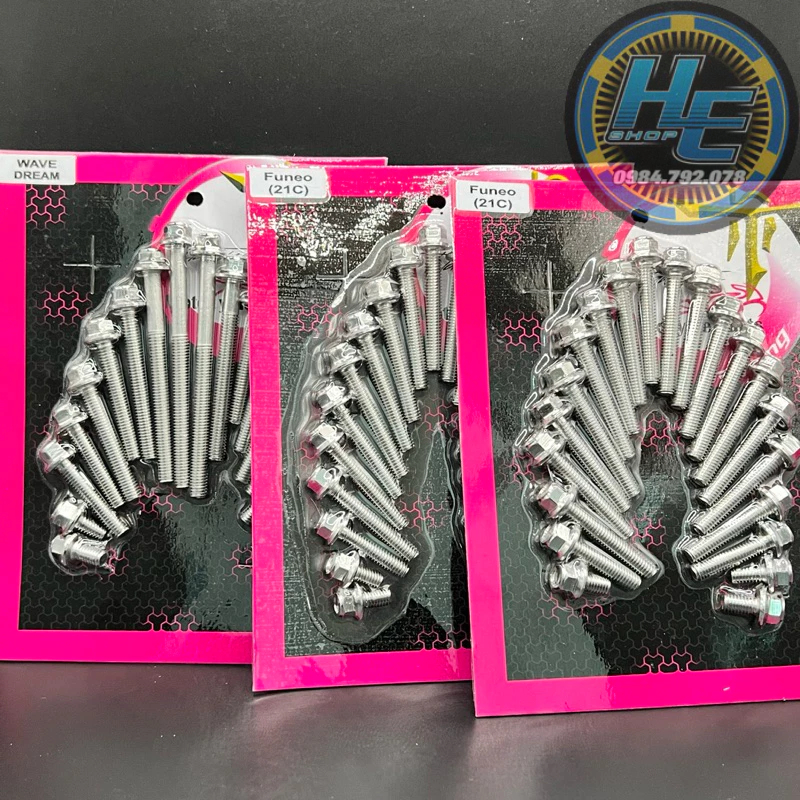 Wave/dream/future Stainless Steel 304 Machine Screw รุ่น V3 Classic ...