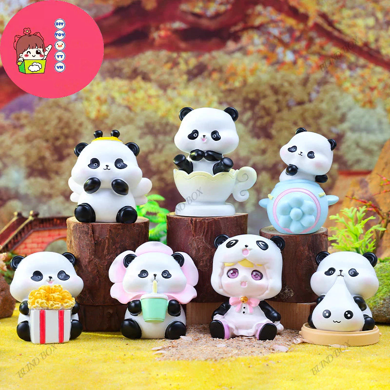 Panda ZOO - ของเล่นความบันเทิง BLIND BOX BLIND BOX สะสมพร้อมโมเดลแพนด้า ...