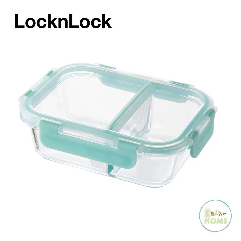 LocknLock กล่องแก้วแบ่งช่อง LLG456; LLG457; LLG458 เป็นไมโครเวฟปลอดภัย ...