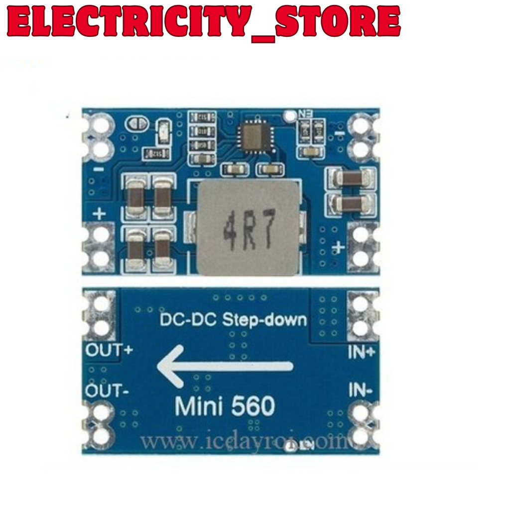 DC-DC buck mini560 5V 5A วงจรลดแรงดันไฟฟ้า | Shopee Thailand