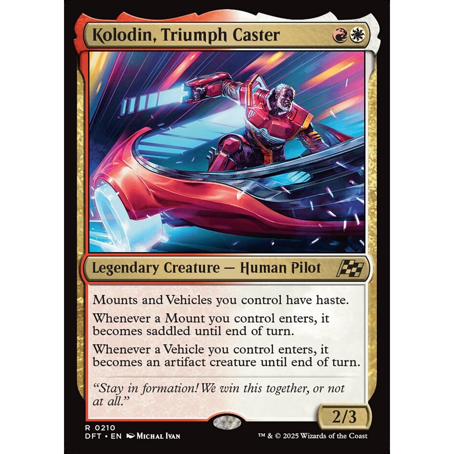 Koolrin, Triumph Caster - หายาก - ปกติ - DFT - 210 - (หายาก,Mythic ...