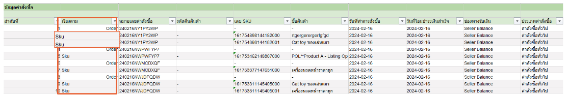 วิธีการกระทบยอดระหว่าง Income Report เเละ รายงาน Seller Balance | ศูนย์ ...
