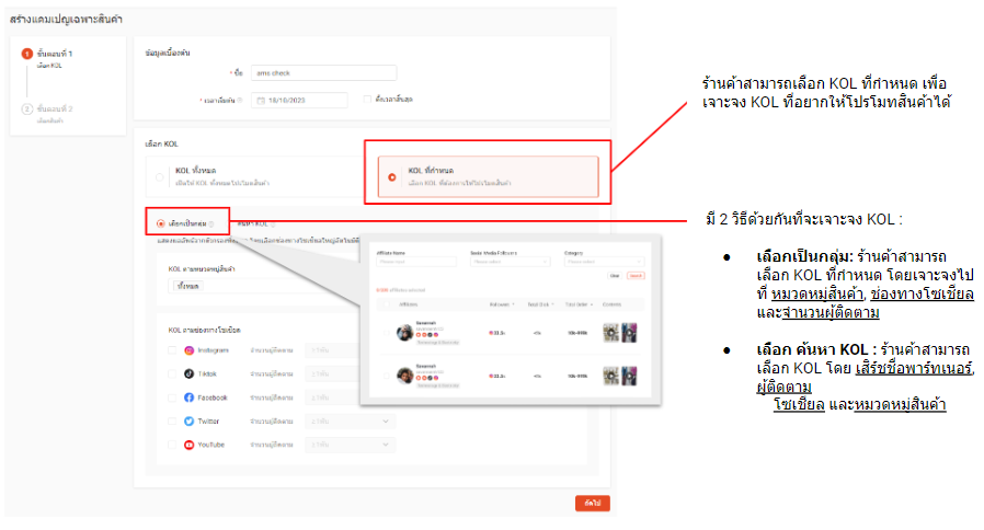ฟีเจอร์โปรโมทผ่านพาร์ทเนอร์ หรือ Affiliate Marketing Solution (AMS ...