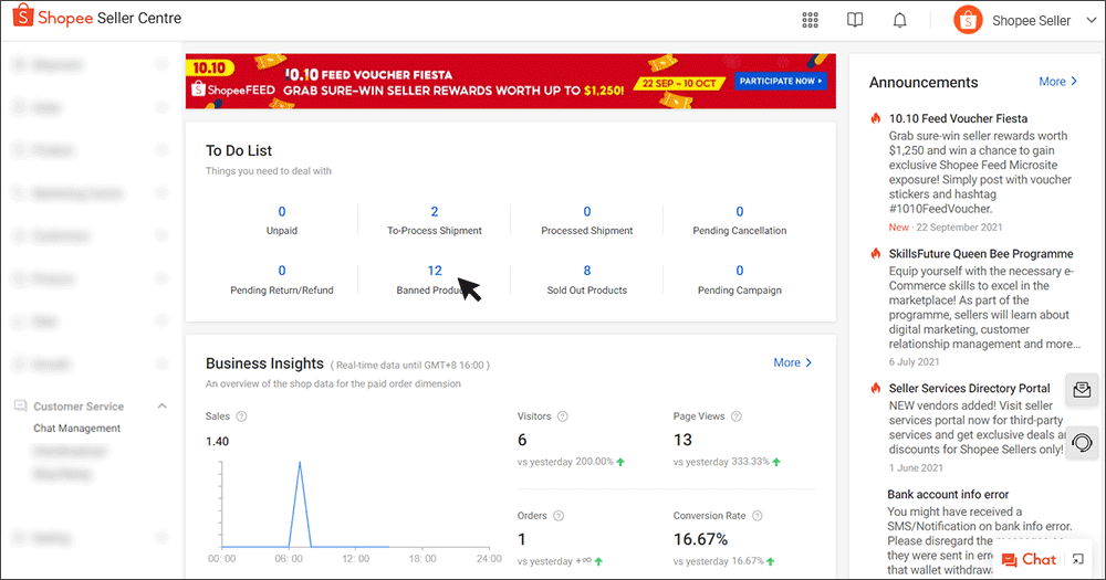 ฟีเจอร์ ข้อความทางลัด (Message Shortcut) | ศูนย์เรียนรู้ผู้ขาย Shopee ...