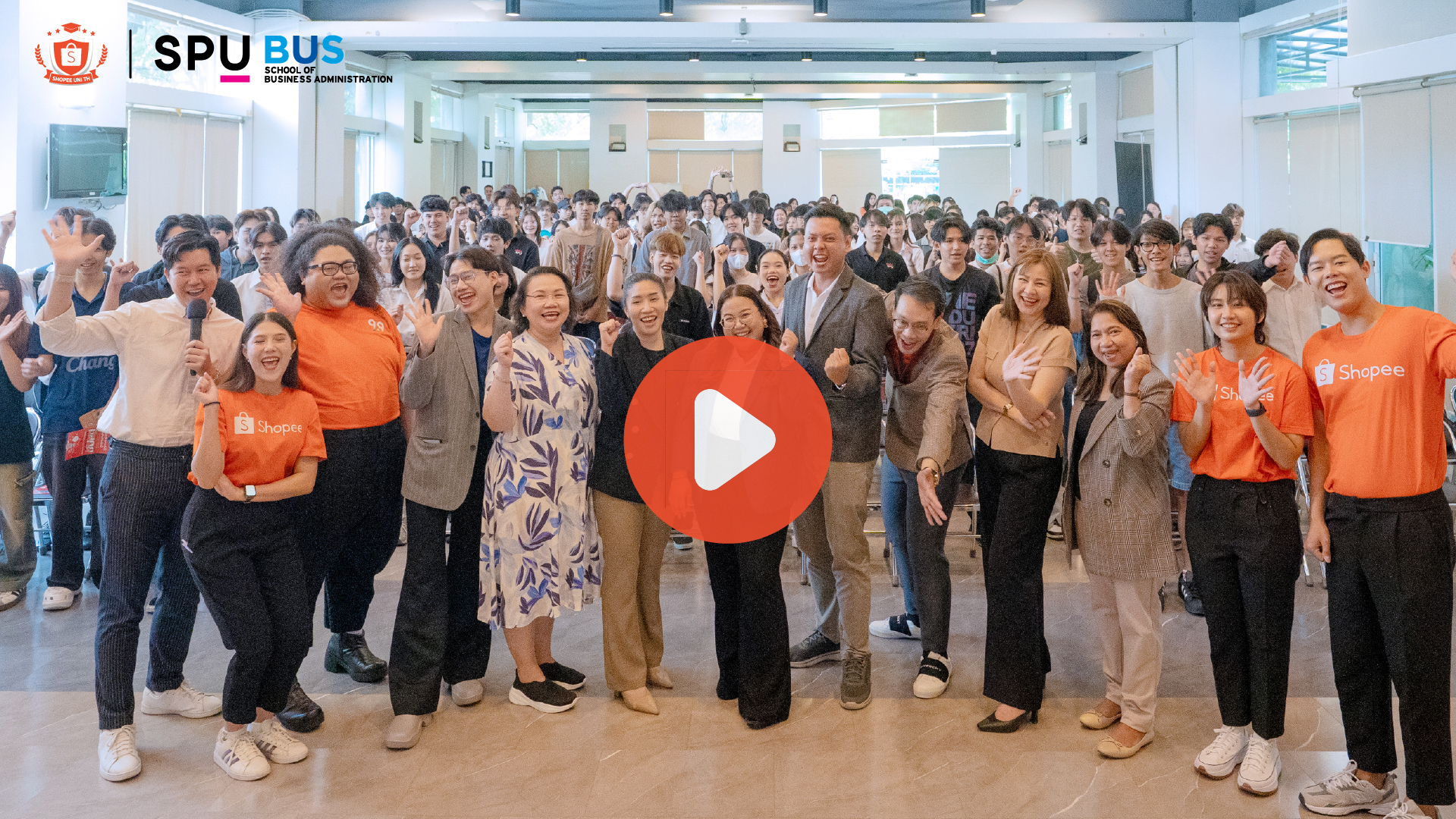 Shopee Uni ยกทัพบุก BUSSPU ปั้นนักศึกษาสร้างรายได้กับ Shopee
